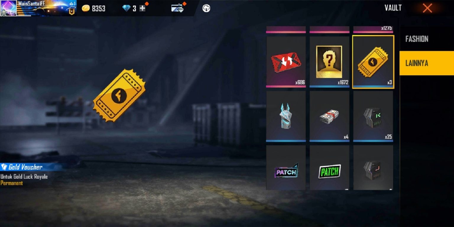 Tiket Royale Event Bomb Squad 5v5 Gratis Free Fire (FF) – Esportsku