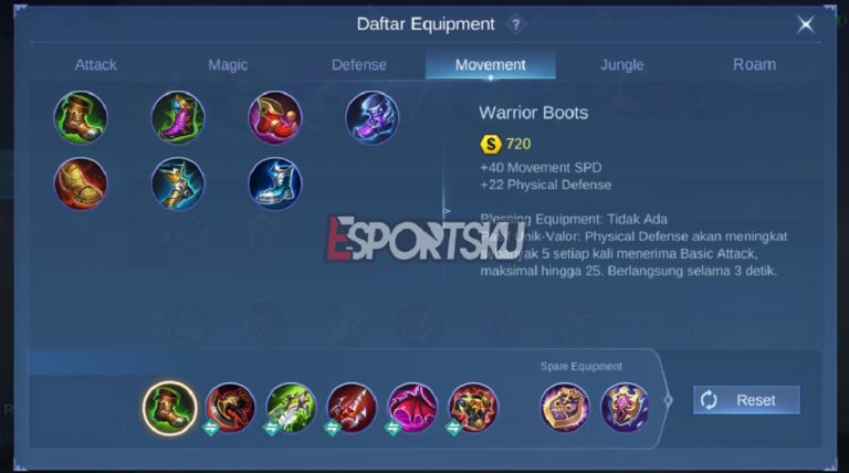 Rekomendasi Build Hero Yin Mobile Legends (ML) – Esportsku