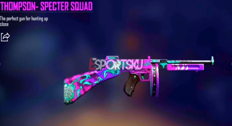 8 Fakta Unik Senjata Thompson Free Fire (FF) – Esportsku