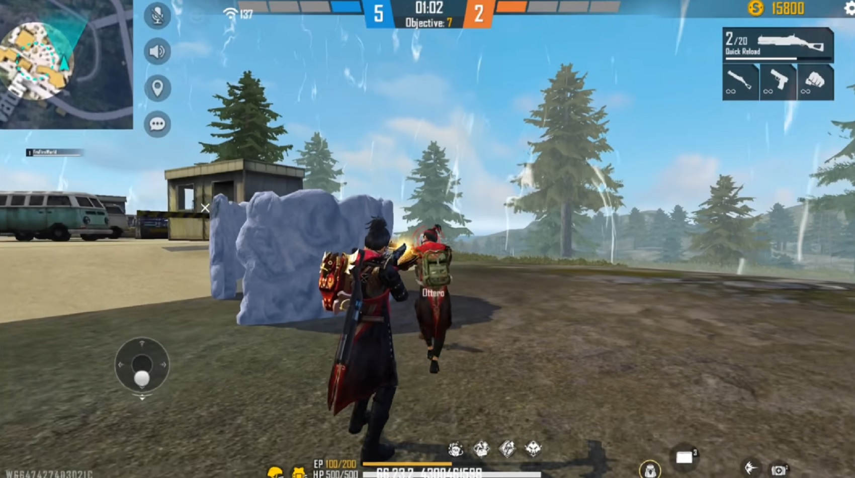 8 Tips Menggunakan Senjata Shotgun Charge Buster Free Fire (FF) – Esportsku