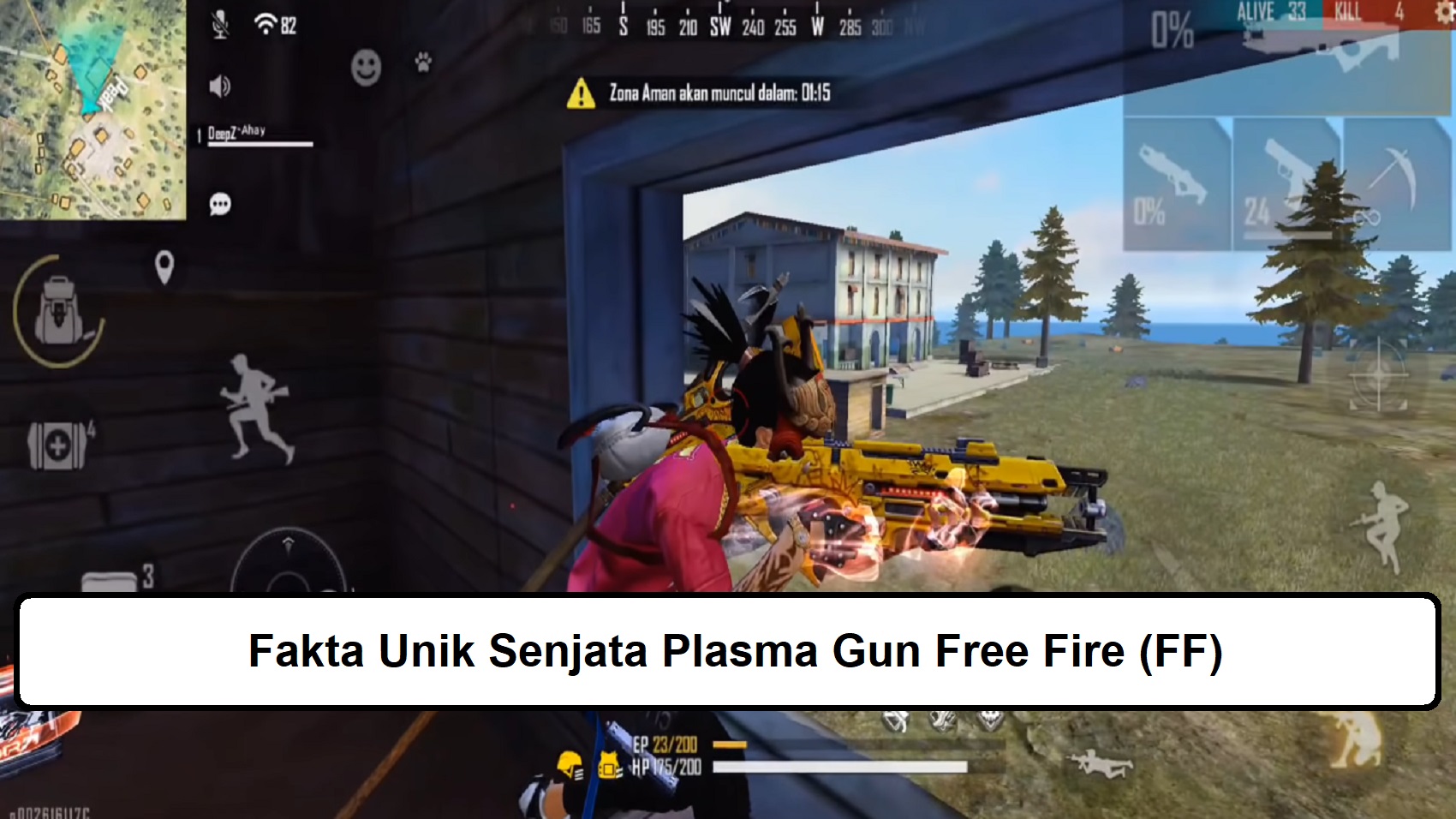 8 Fakta Unik Senjata Plasma Gun Free Fire (FF) – Esportsku