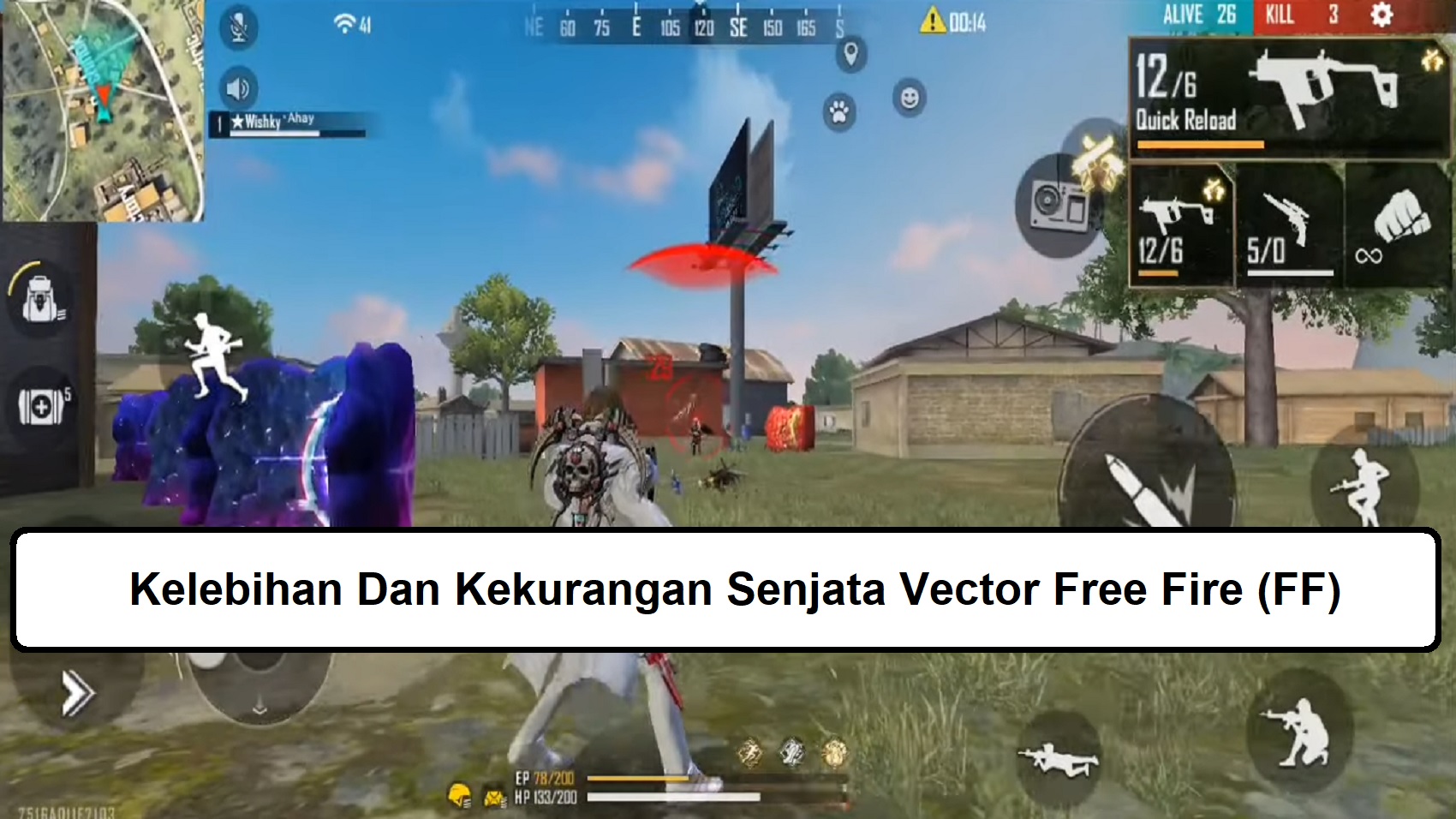 8 Kelebihan Dan Kekurangan Senjata Vector Free Fire (FF) – Esportsku