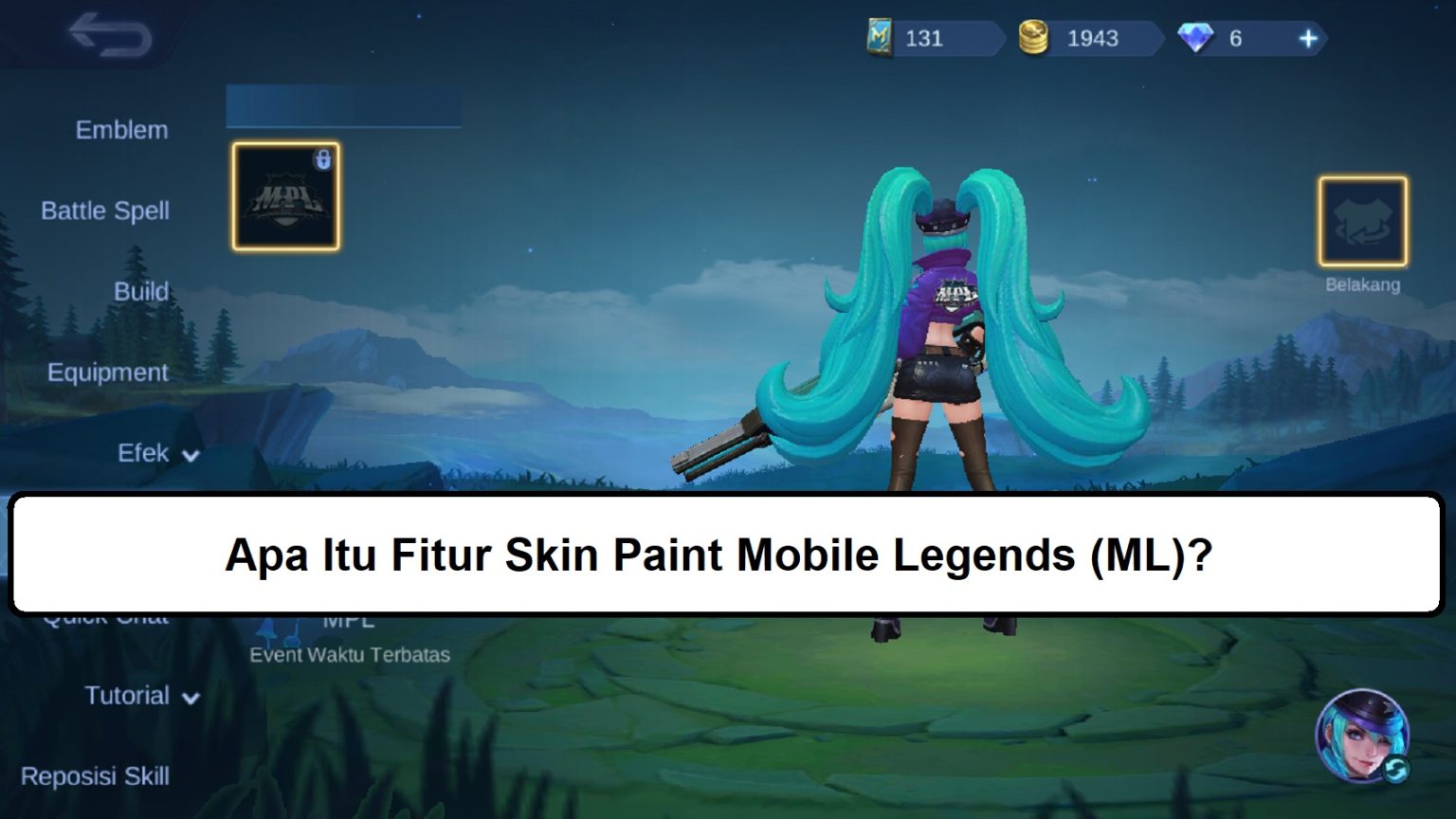 Apa Itu Fitur Skin Paint Mobile Legends (ML)? – Esportsku