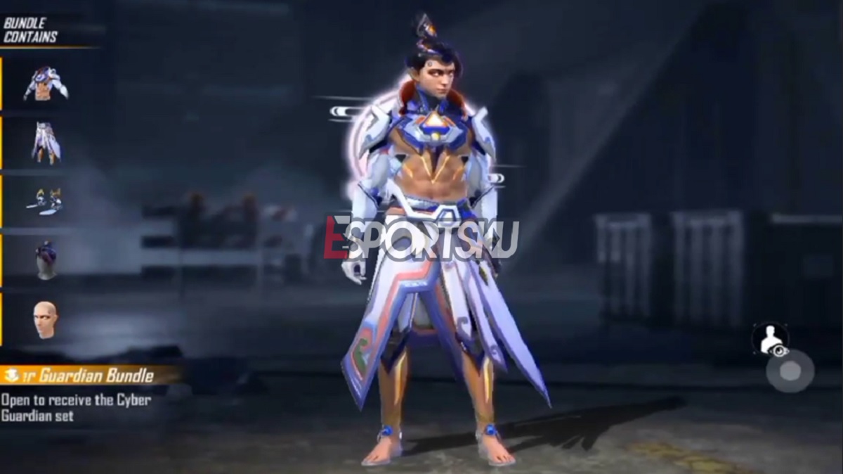Harga Bundle Cyber Guardian Mythic Free Fire (FF) – Esportsku
