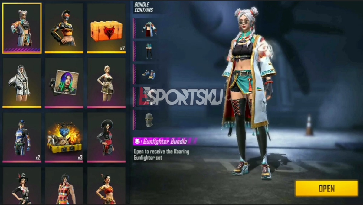 Claim Bundle Roaring Gun Fighter Gratis di Kode Redeem FF 21 Juli 2023 ...