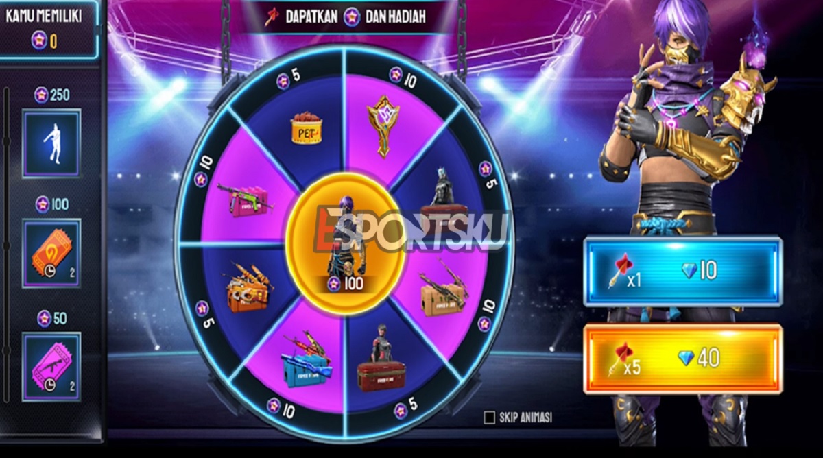 Cara Mendapatkan Bundle Midnight Oni Free Fire (FF) – Esportsku