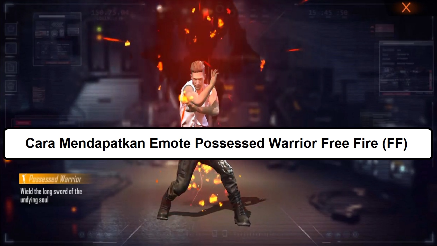 Cara Mendapatkan Emote Possessed Warrior Free Fire (FF) – Esportsku