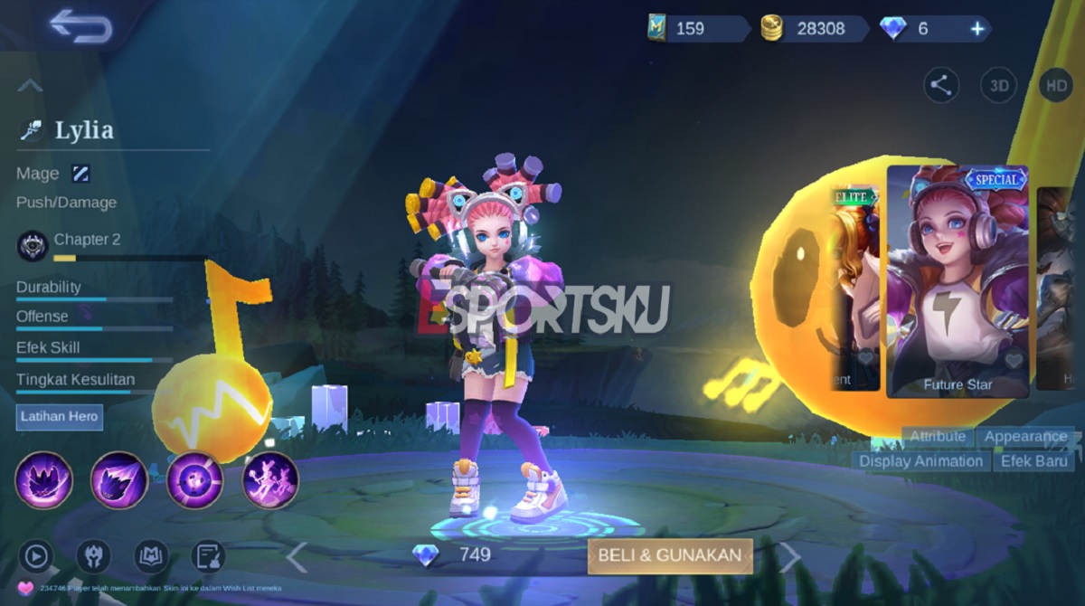 15 Skin Anak Gaul Mobile Legends (ML) Versi Esportsku! – Esportsku