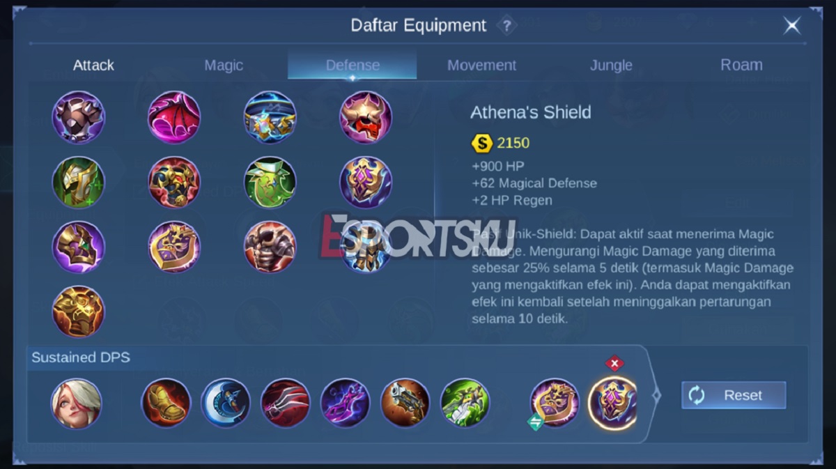 Build Hero Melissa Mobile Legends (ML), Paling Kuat! – Esportsku
