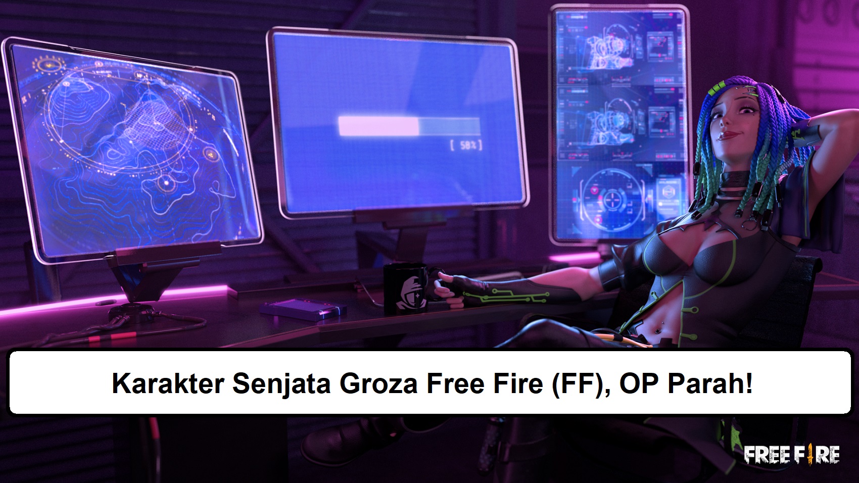 15 Karakter Senjata Groza Free Fire (FF), OP Parah! – Esportsku