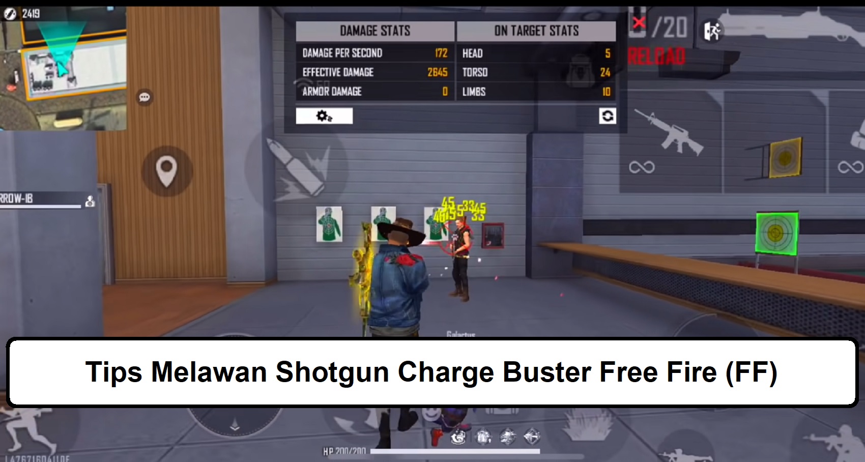 5 Tips Melawan Shotgun Charge Buster Free Fire (FF) – Esportsku
