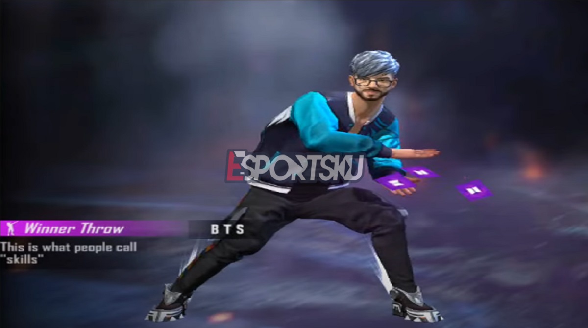 Bocoran Emote Winner Throw Free Fire (FF) – Esportsku