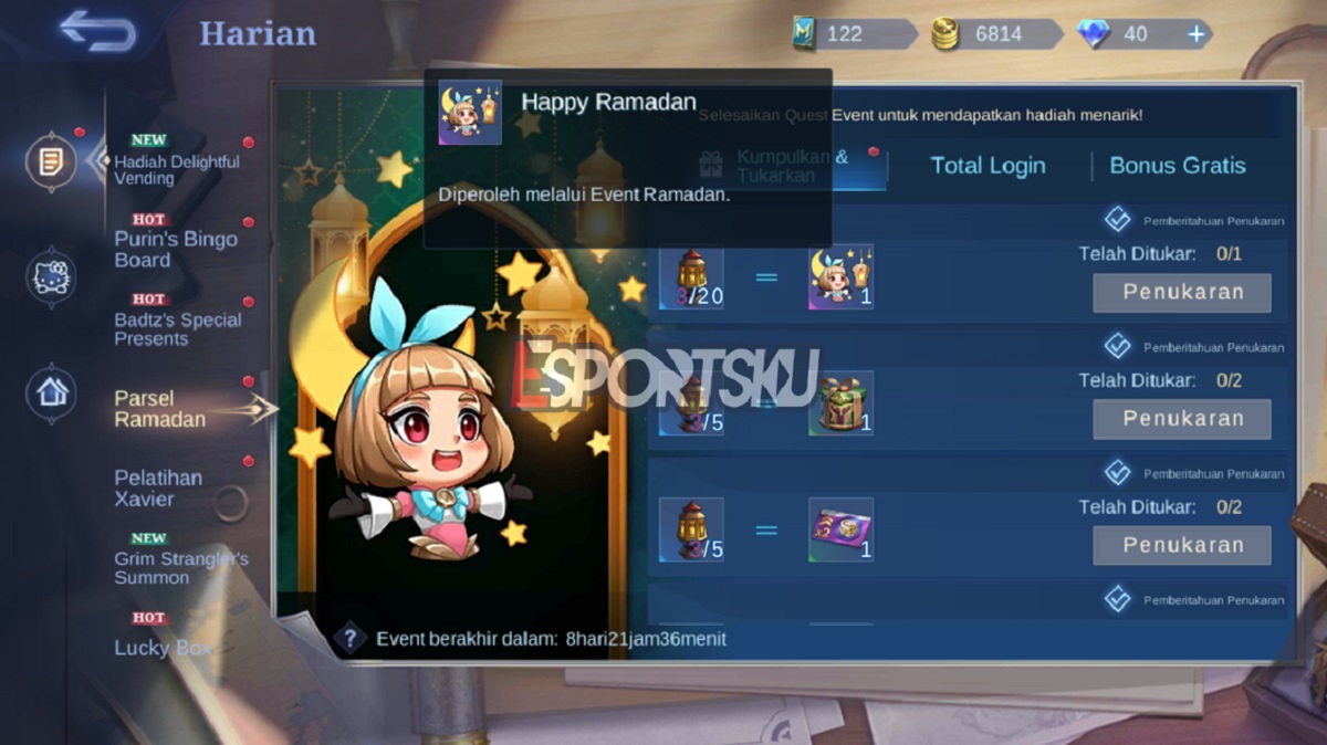 Cara Mendapatkan Battle Emote Happy Ramadan Mobile Legends (ML) – Esportsku