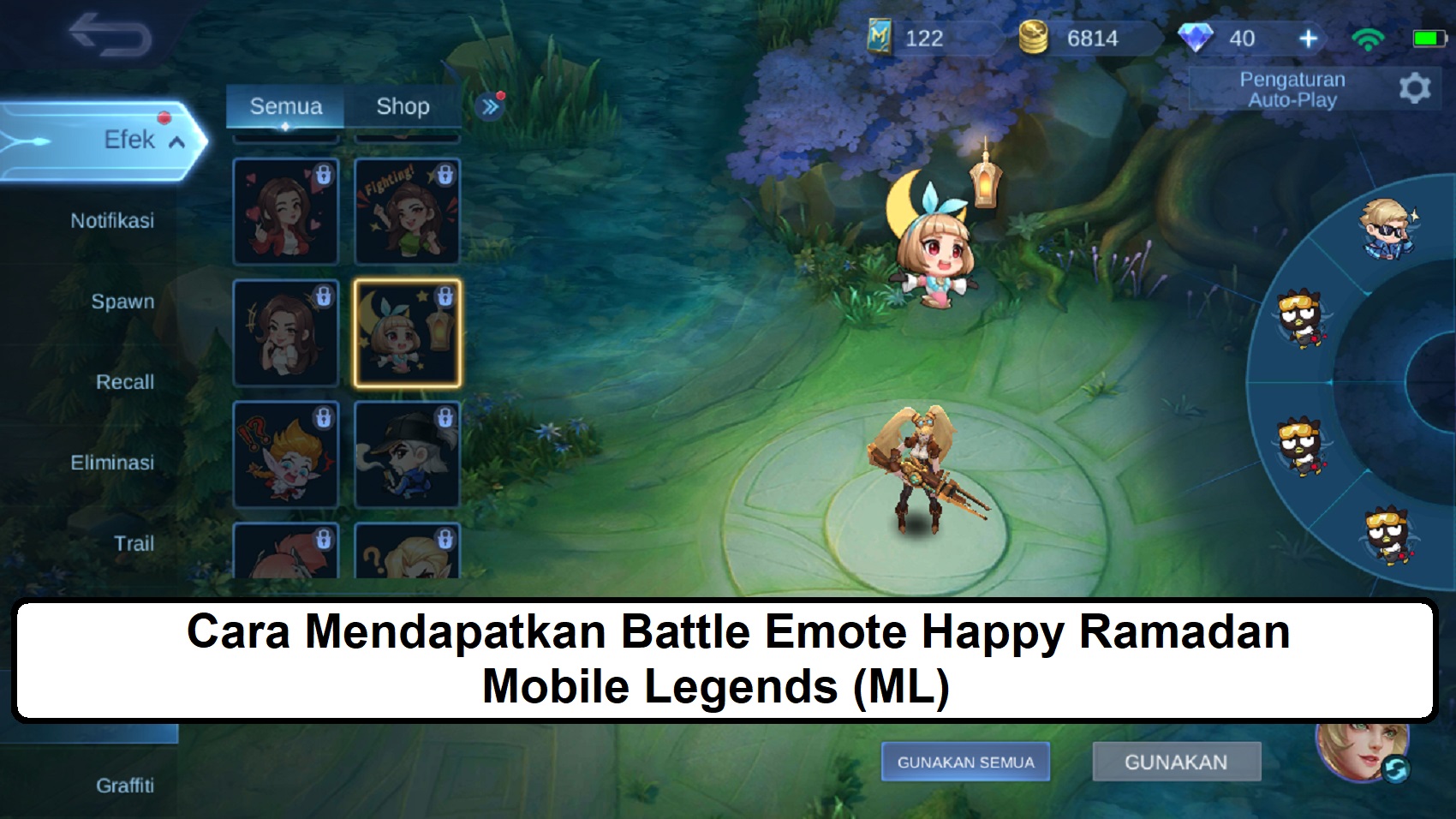 Cara Mendapatkan Battle Emote Happy Ramadan Mobile Legends (ML) – Esportsku