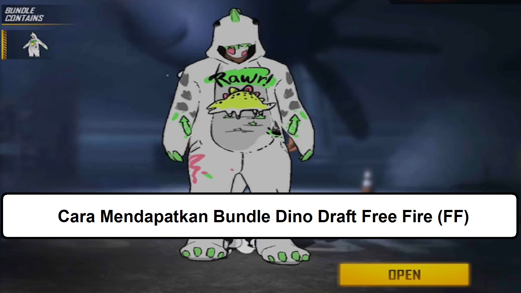 Cara Mendapatkan Bundle Dino Draft Free Fire (FF) – Esportsku