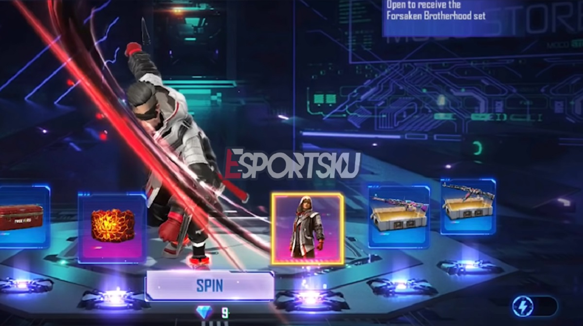 Cara Mendapatkan Bundle Forsaken Brotherhood Free Fire (FF) – Esportsku