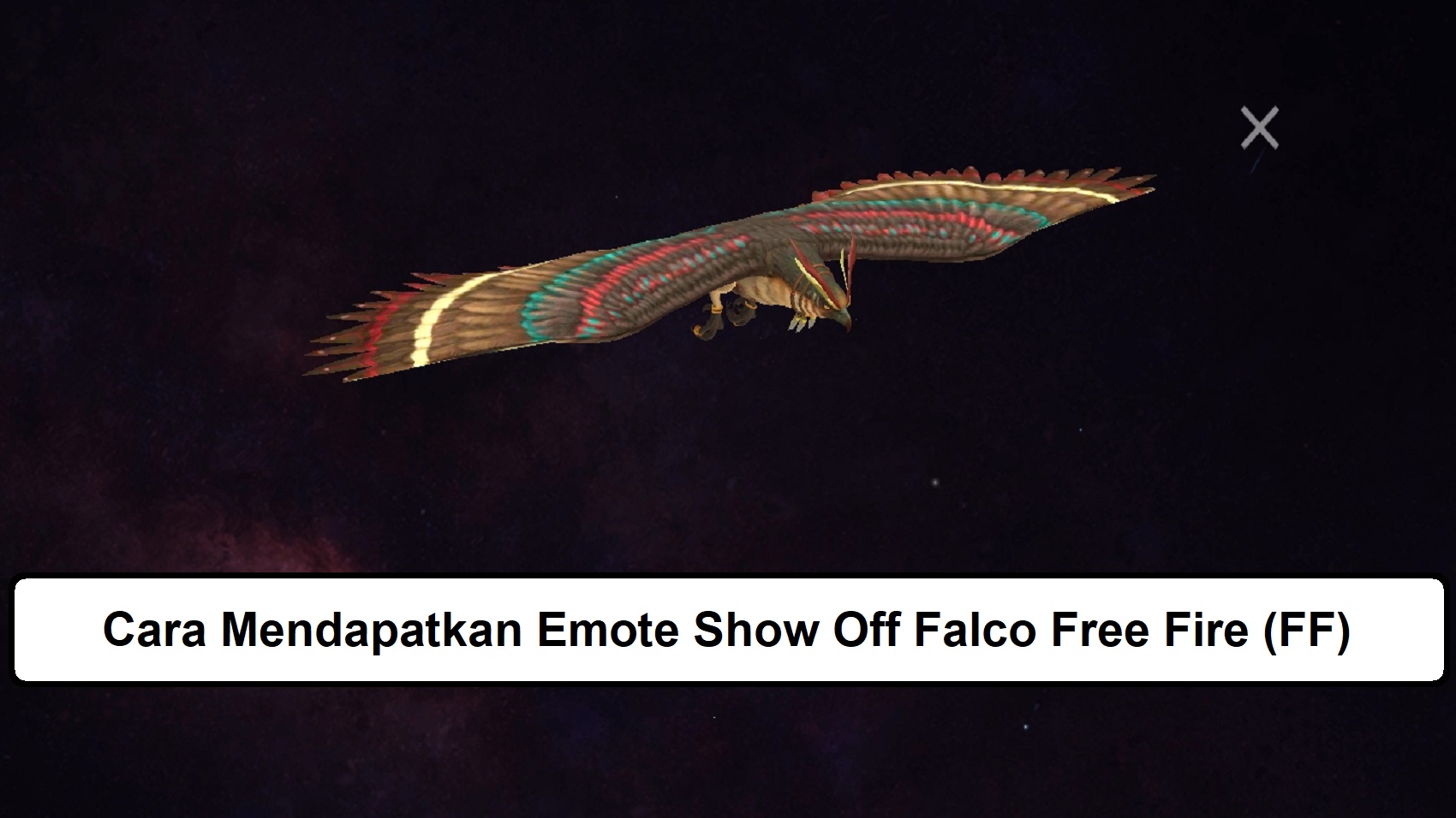 Cara Mendapatkan Emote Show Off Falco Free Fire (FF) – Esportsku