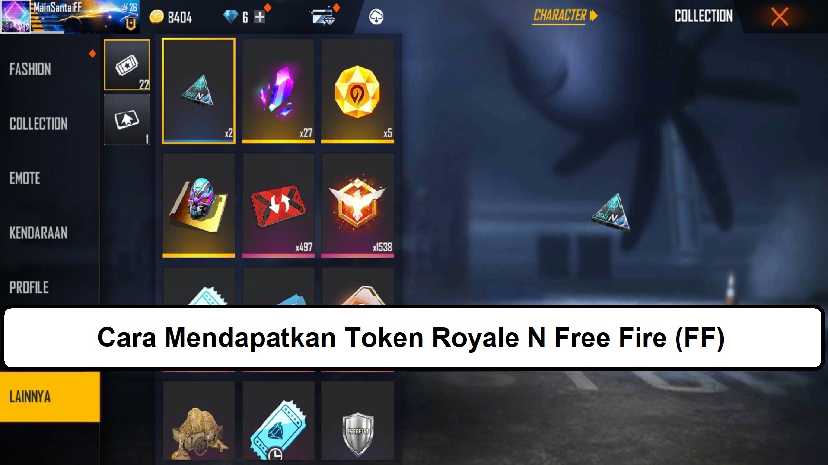 Cara Mendapatkan Token Royale N Free Fire (FF) – Esportsku