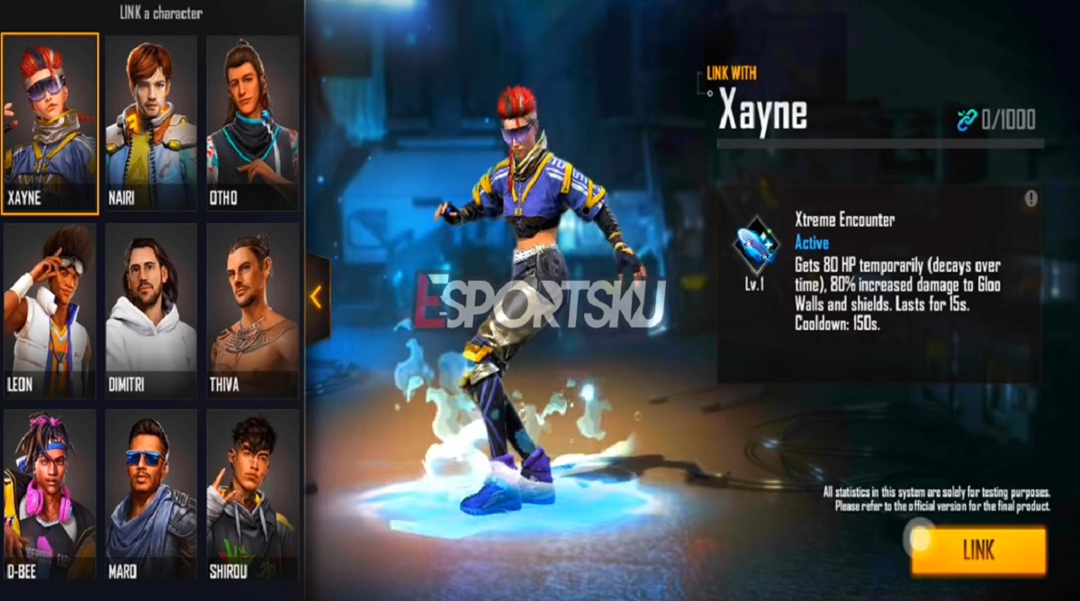 Fitur Baru Link Karakter Hadir di Free Fire (FF) – Esportsku