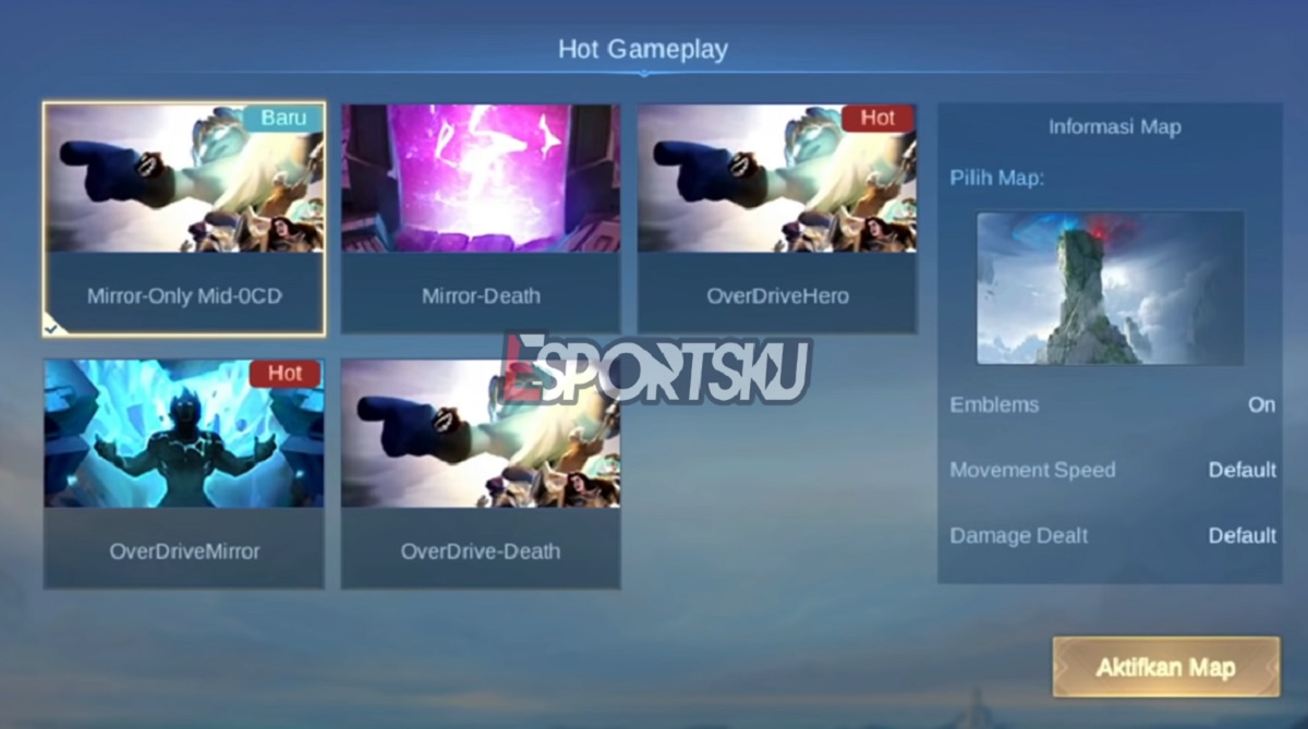 Mode Baru Creation Camp Mobile Legends (ML), Desain Mode Sesukamu ...