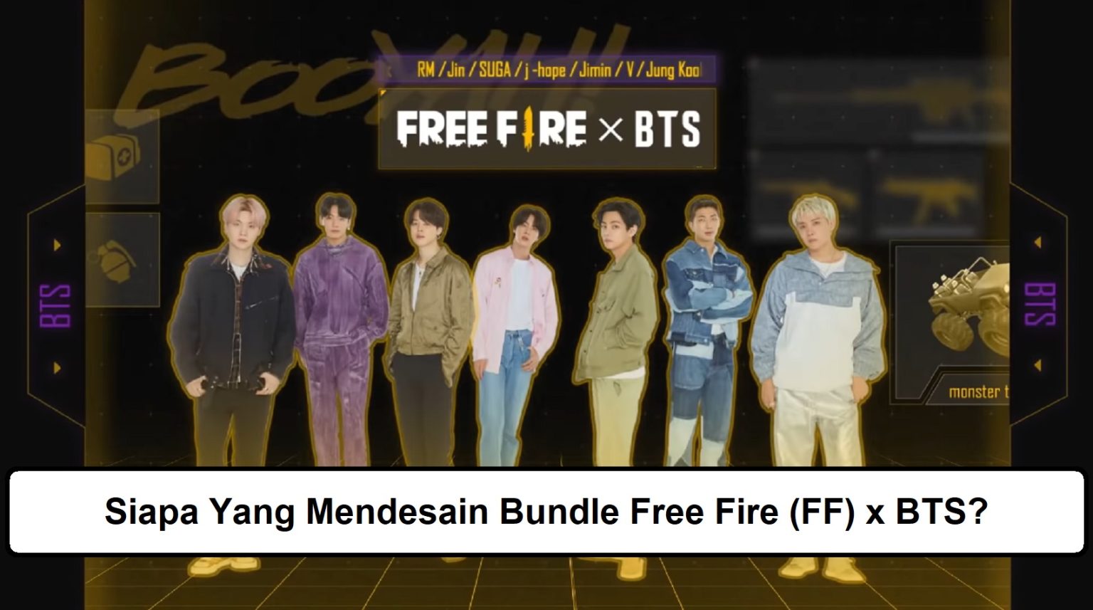 Siapa Yang Mendesain Bundle Free Fire (FF) x BTS? – Esportsku