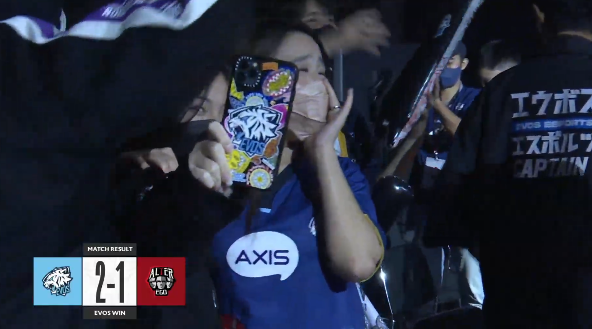 Suntikan Semangat dari BA EVOS di Match Melawan Alter Ego MPL Mobile ...