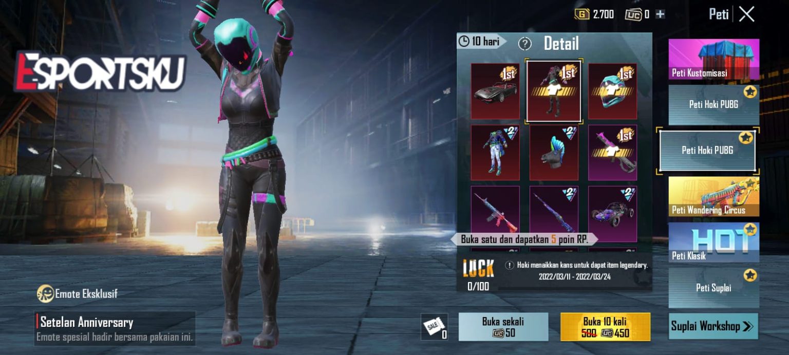 Cara Mendapatkan Bundle Anniversary PUBG Mobile – Esportsku