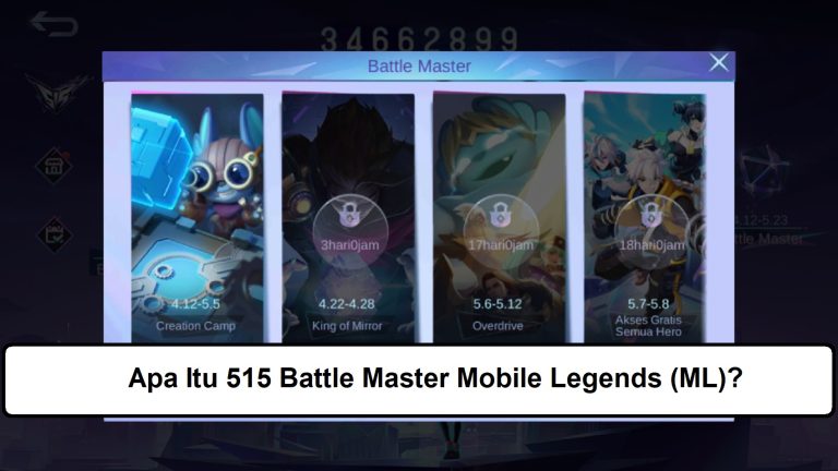 Apa Itu 515 Battle Master Mobile Legends (ML)? – Esportsku