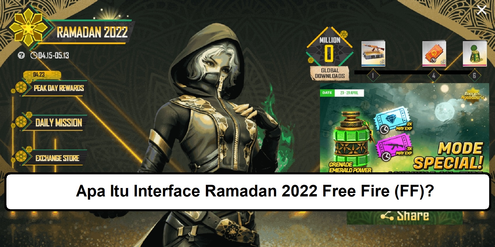 Apa Itu Interface Ramadan 2022 Free Fire (FF)? – Esportsku