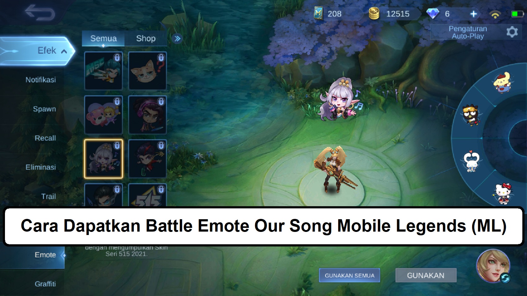 Cara Dapatkan Battle Emote Our Song Mobile Legends (ML) – Esportsku
