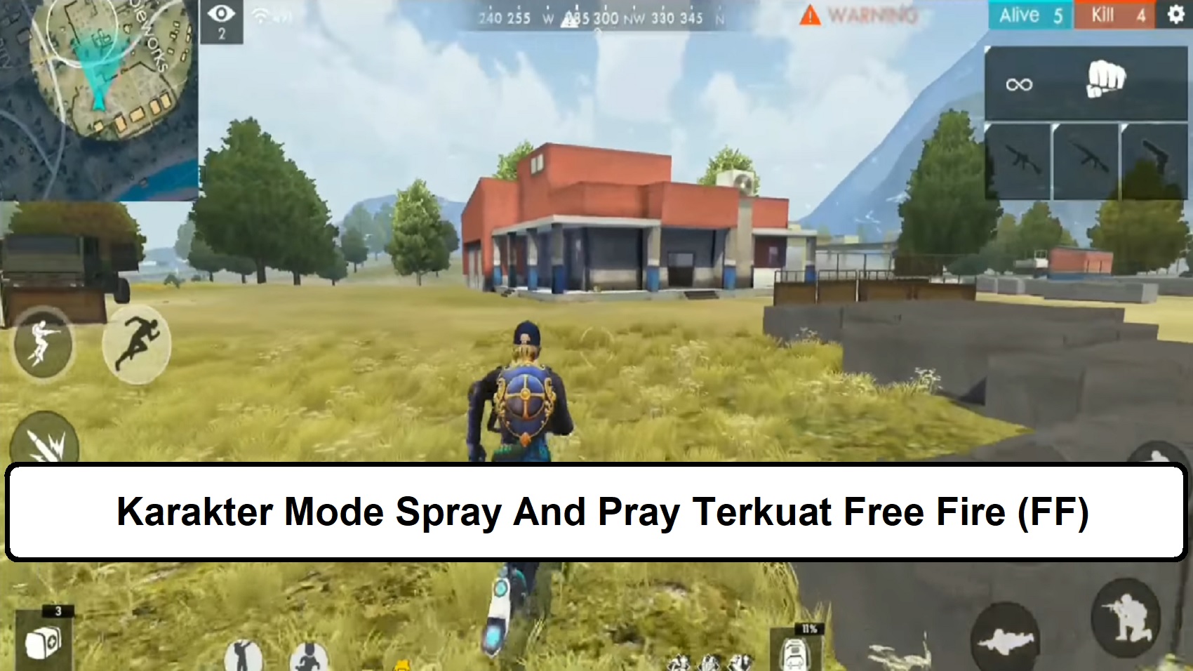 10 Karakter Mode Spray And Pray Terkuat Free Fire (FF) – Esportsku