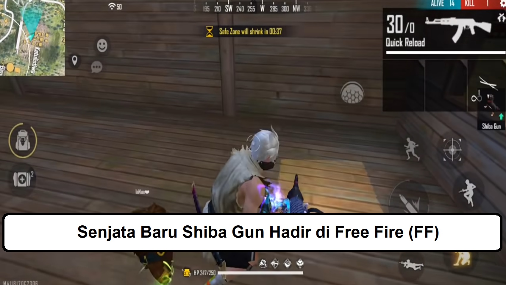 Senjata Baru Shiba Gun Hadir di Free Fire (FF) – Esportsku