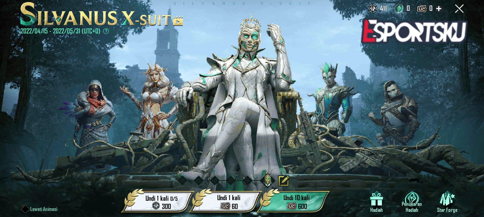 Berapa Harga Silvanus X-Suit PUBG Mobile? Tembus 20 Juta? – Esportsku