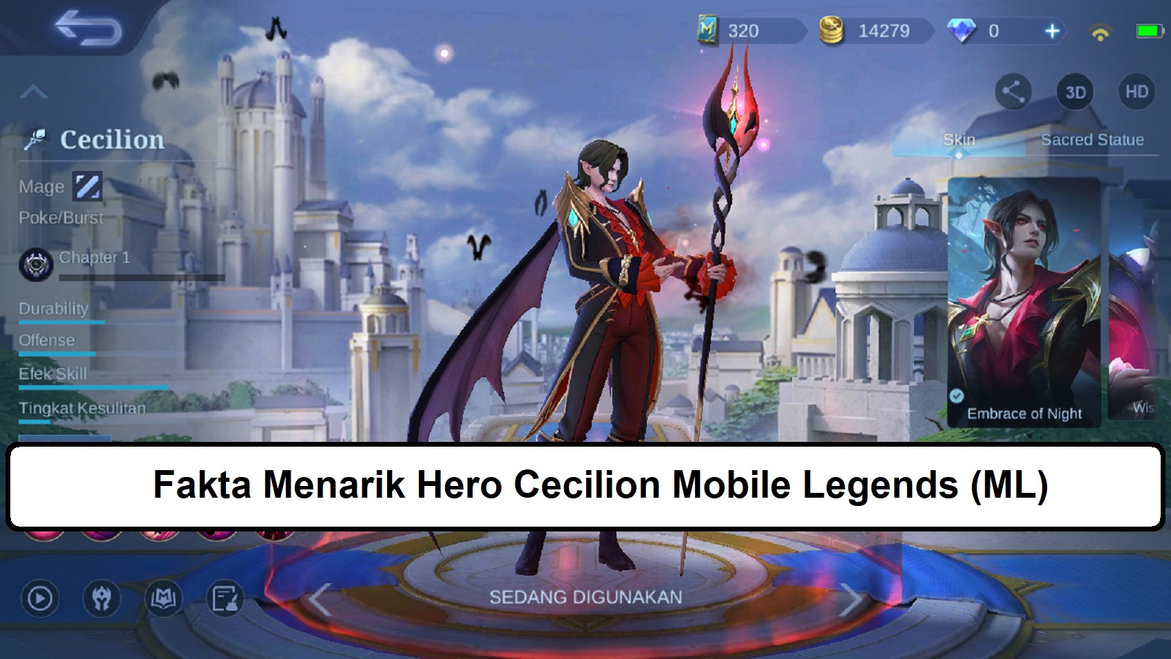 5 Fakta Menarik Hero Cecilion Mobile Legends (ML) – Esportsku 5 Fakta Menarik Hero Cecilion Mobile Legends (ML) – Esportsku