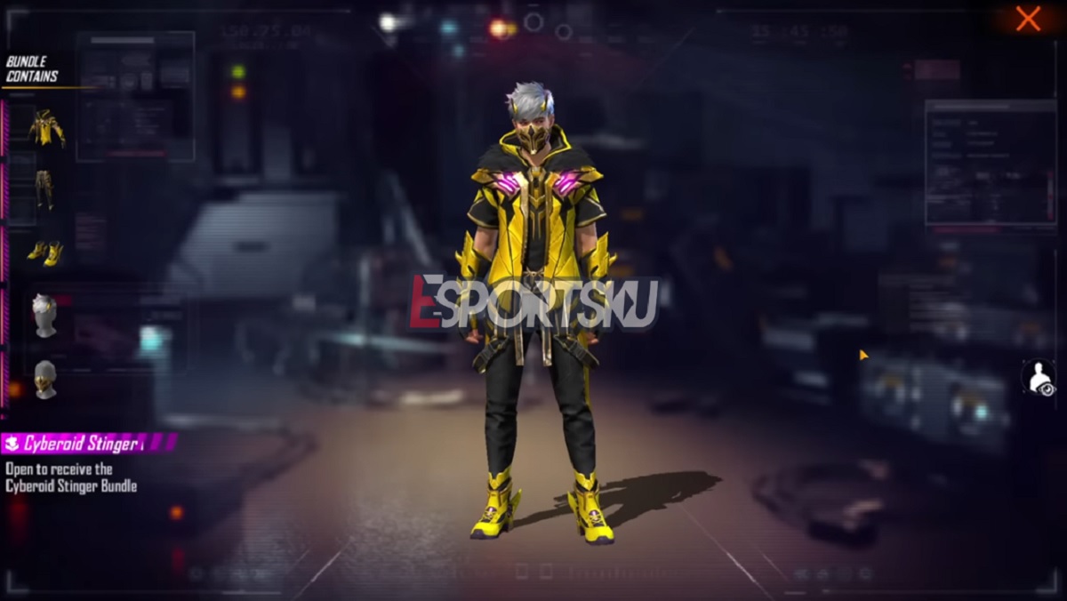 Bundle Cyberoid Stringer Free Fire (FF), Sengatan Mematikan! – Esportsku