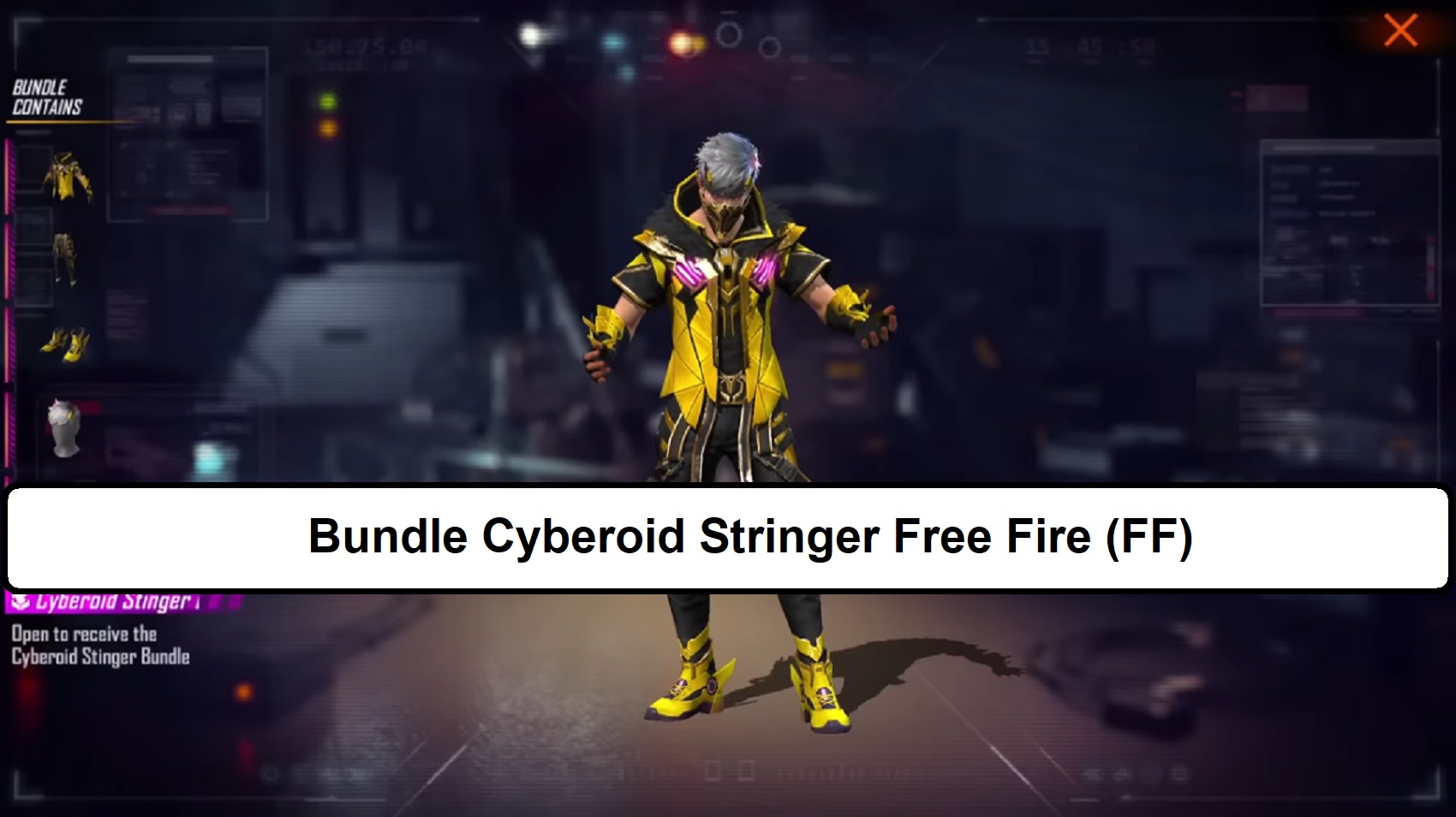 Bundle Cyberoid Stringer Free Fire (FF), Sengatan Mematikan! – Esportsku