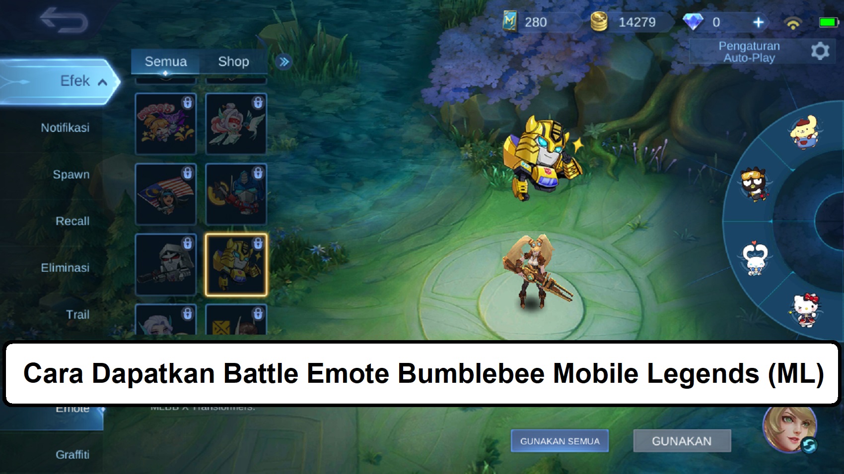 Cara Dapatkan Battle Emote Bumblebee Mobile Legends (ML) – Esportsku