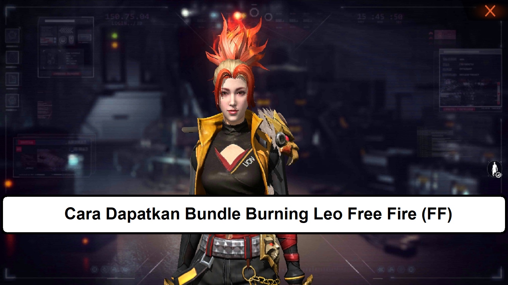 Cara Dapatkan Bundle Burning Leo Free Fire (FF) – Esportsku