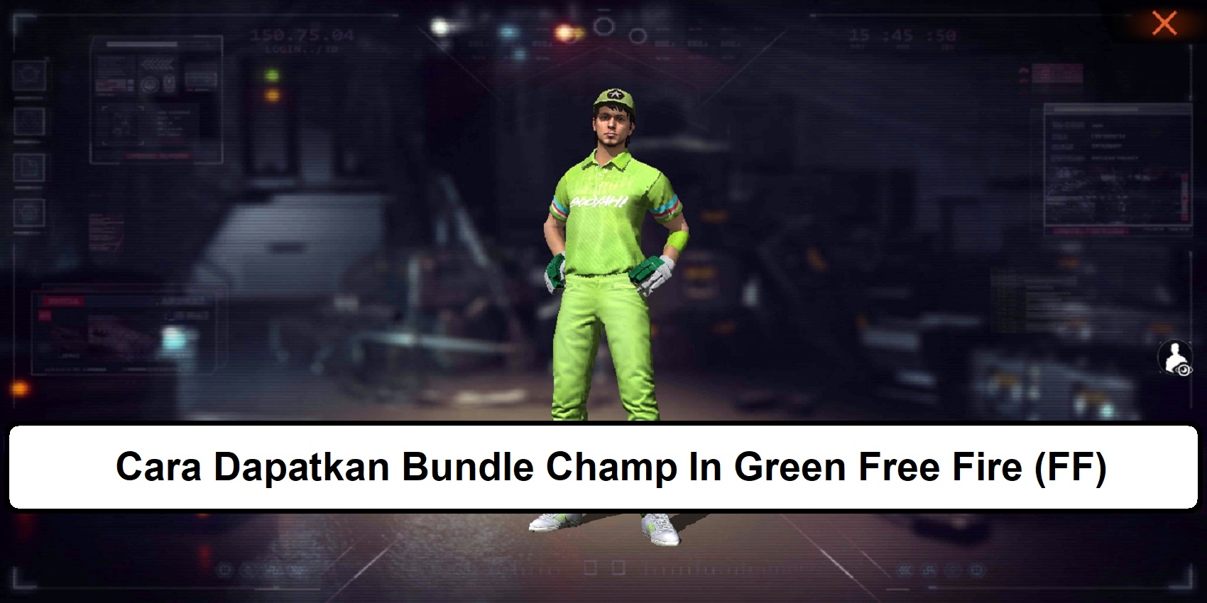 Cara Dapatkan Bundle Champ In Green Free Fire (FF) – Esportsku