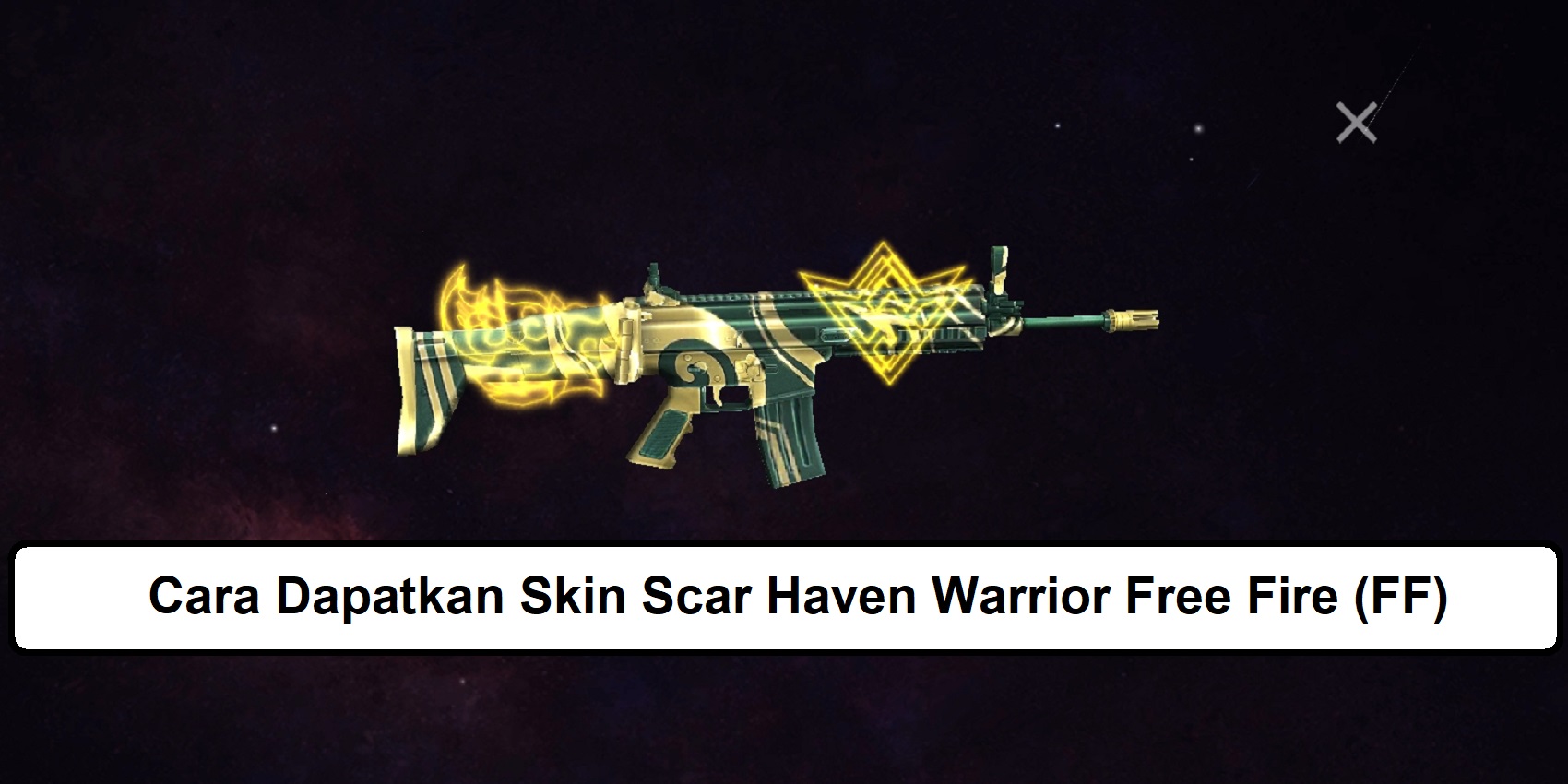 Cara Dapatkan Skin Scar Haven Warrior Free Fire (FF) – Esportsku
