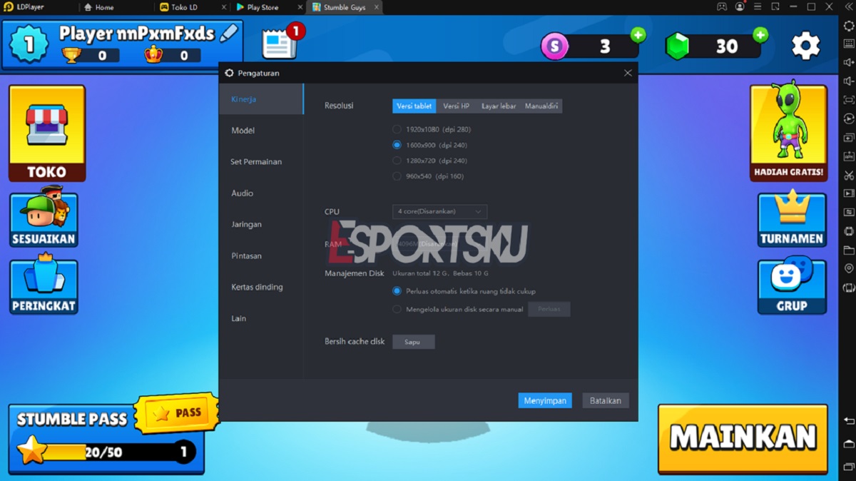 Cara Memainkan Stumble Guys Multiplayer dengan Emulator LDPLAYER di PC ...