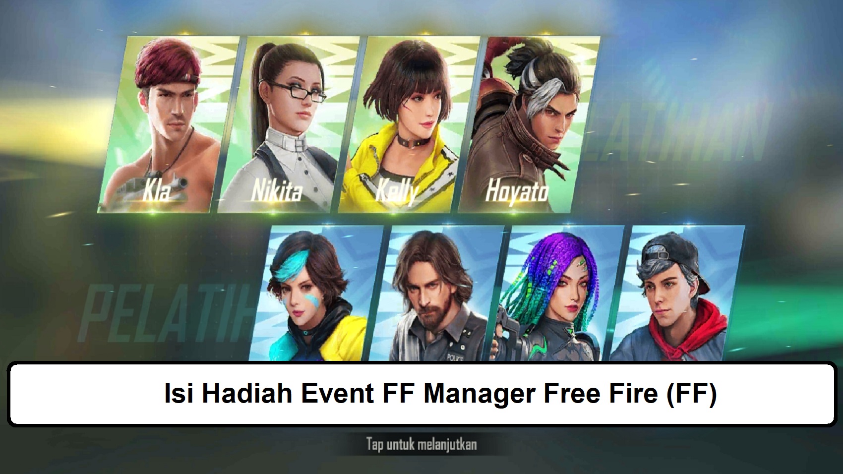 Isi Hadiah Event FF Manager Free Fire (FF) – Esportsku