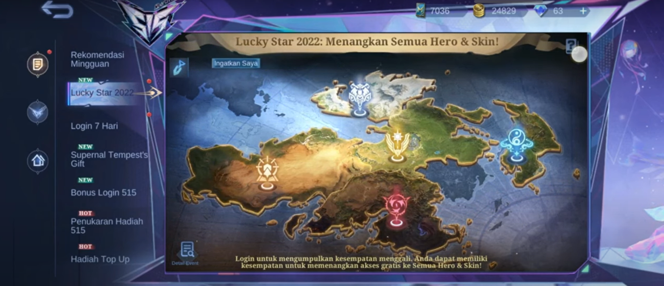 Cara mendapatkan ketiga skin M World gratis mobile legends (ML) – Esportsku