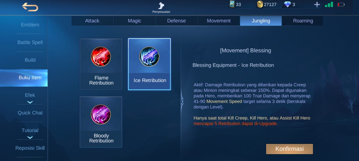 Penyesuaian Battlefield Retribution Mobile Legends (ML) – Esportsku