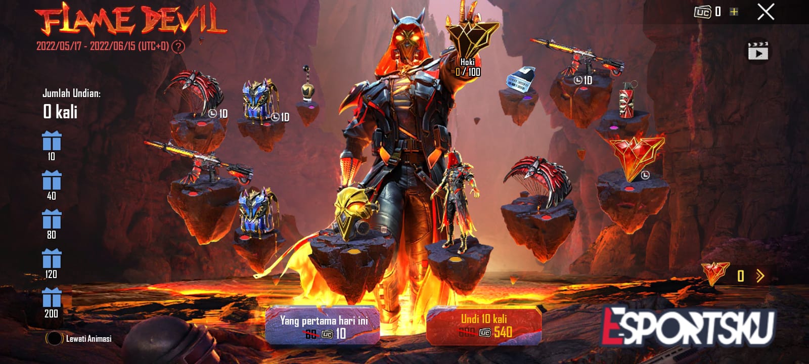 Cara Mendapatkan Bundle Flamewraith di PUBG Mobile – Esportsku