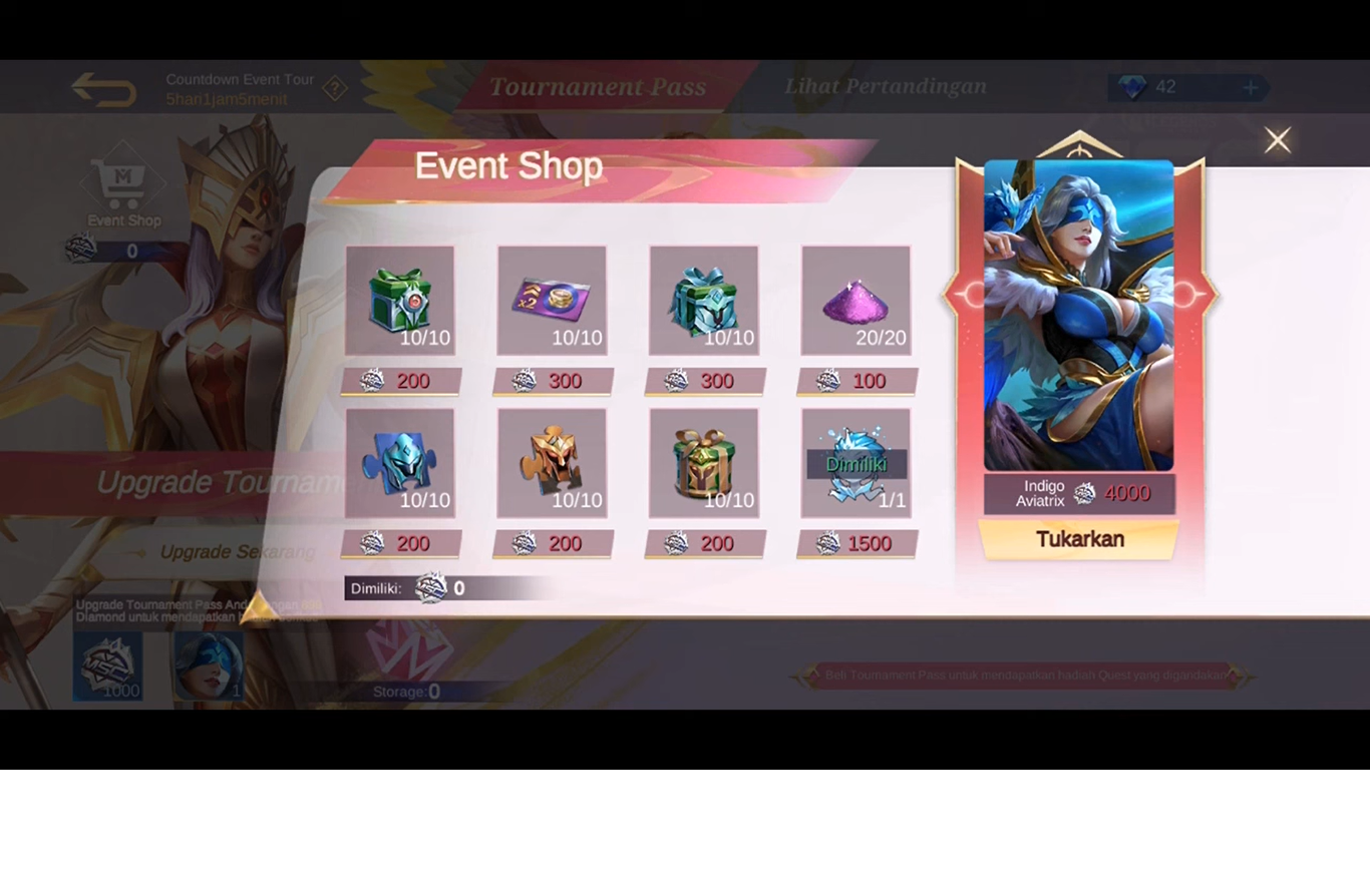 Cara mendapatkan Skin MSC Pharsa Mobile Legends (ML) – Esportsku