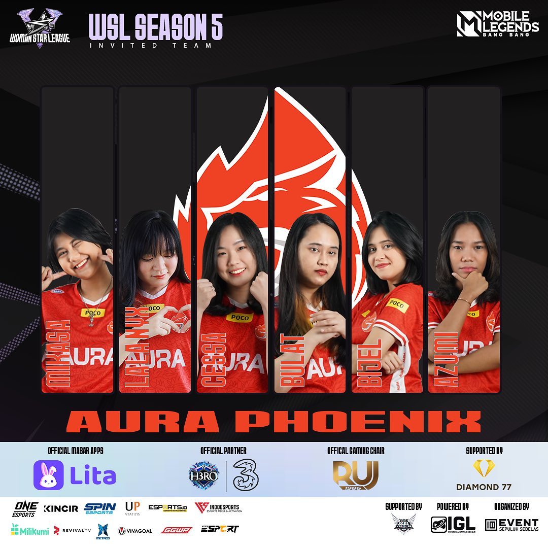 Roster tim peserta WSL Season 5 Mobile Legends (ML) – Esportsku
