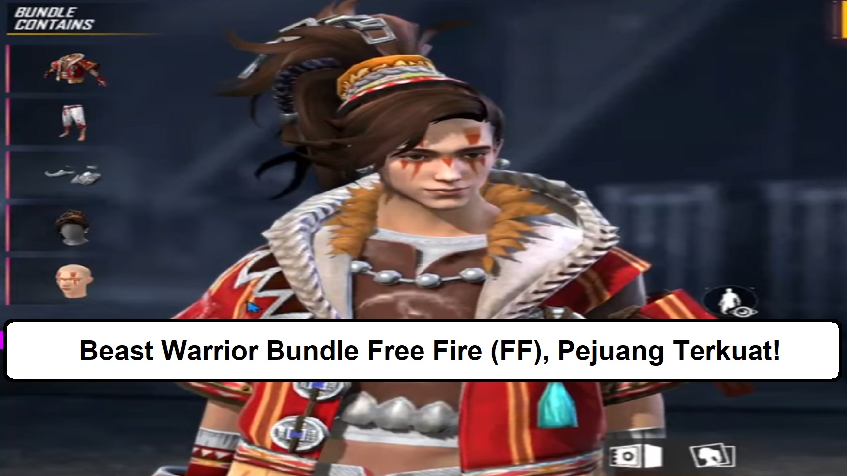 Beast Warrior Bundle Free Fire (FF), Pejuang Terkuat! – Esportsku