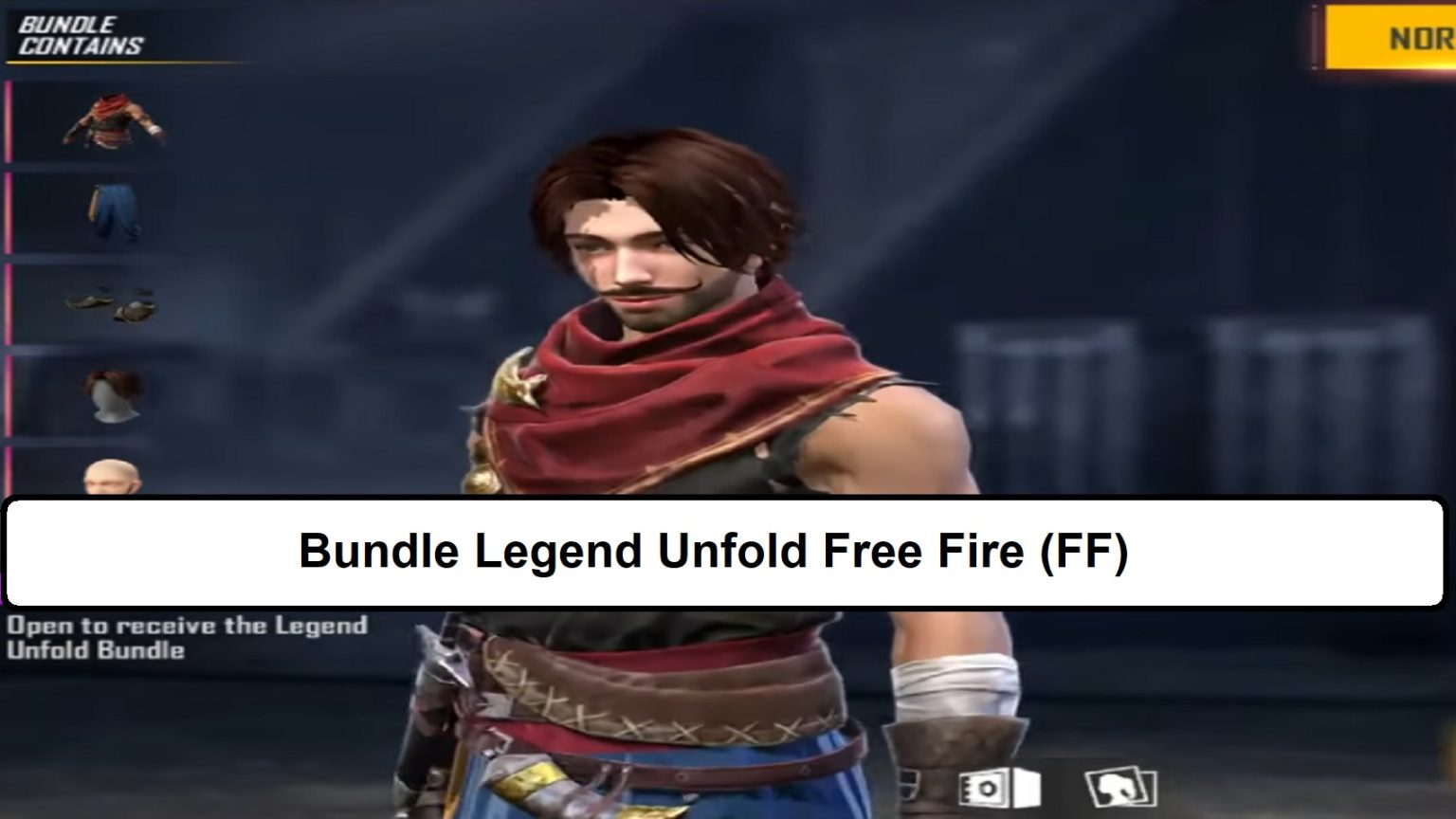 Bundle Legend Unfold Free Fire (FF), Seorang Legenda! – Esportsku