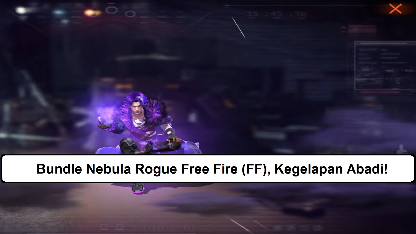 Bundle Nebula Rogue Free Fire (FF), Kegelapan Abadi! – Esportsku